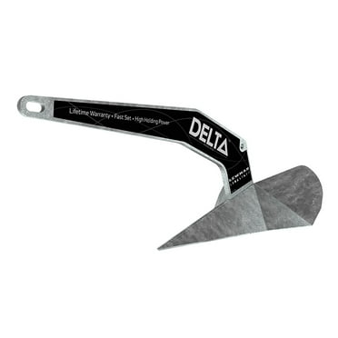 New Delta Fast Set Galvanized Anchor lewmar 0057410 Weight 22 lbs. Boat ...