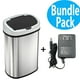 SensorCan Automatic Touchless Sensor Trash Can with AC Adapter ...