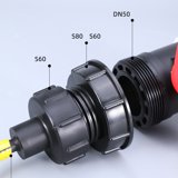 IBC Adapter 80mm To Reduce S60x6（60mm） IBC Tank Connector For IBC ...