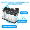 Programming Macro Custom Knob Keyboard Rgb 6 Key Copy Button Uk New