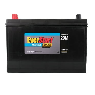 EverStart Maxx Lead Acid Automotive Battery, Group Size 27 12 Volt, 810 ...