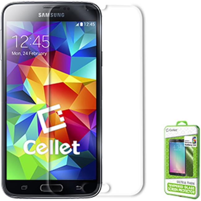 Cellet SGSAMS5 Premium Tempered Glass Screen Protector - Samsung Galaxy ...