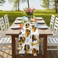 Construction Truck 108 Inch Table Runner, Cartoon Grips and Bulldozers ...