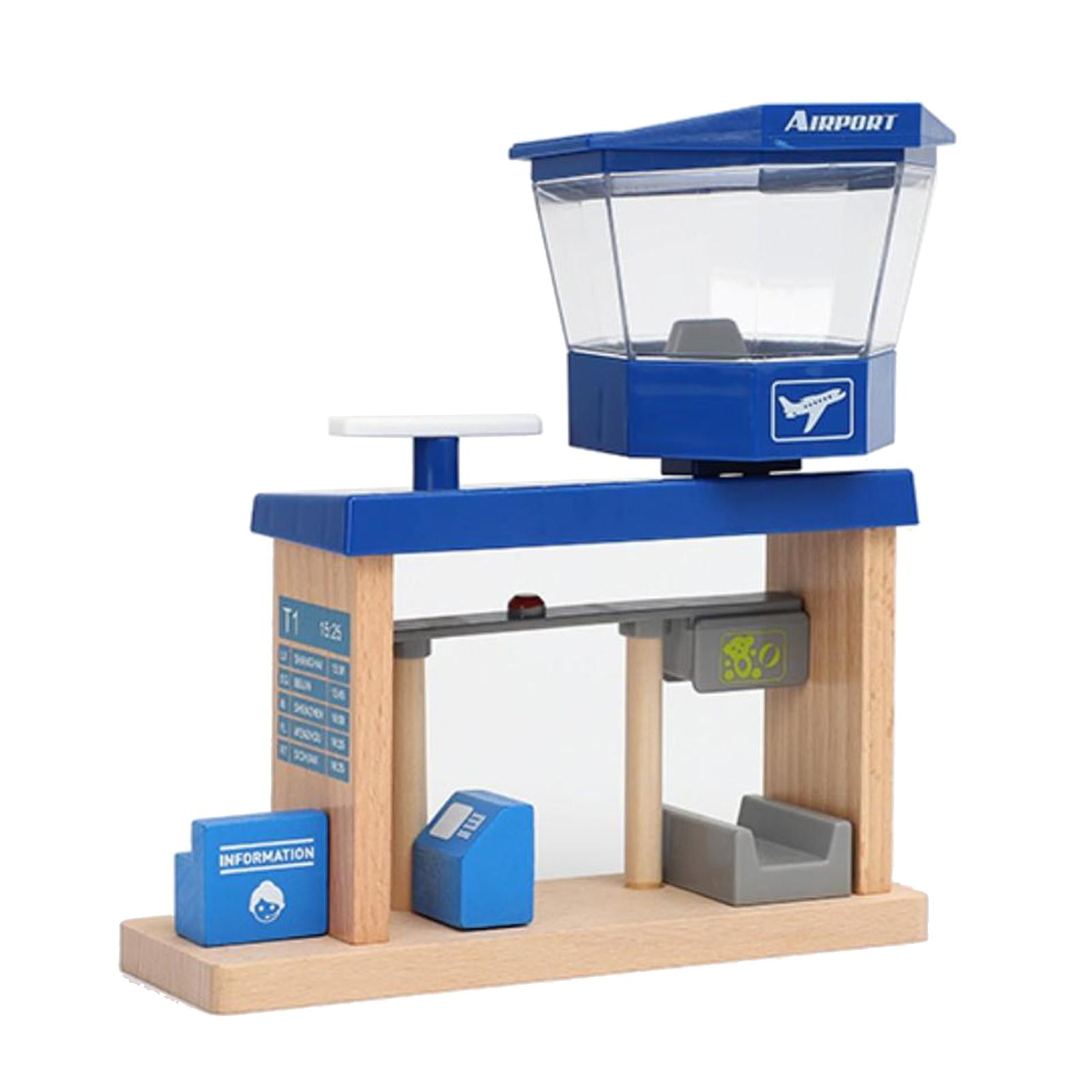 Wooden Train Railway Terminal - Walmart.com