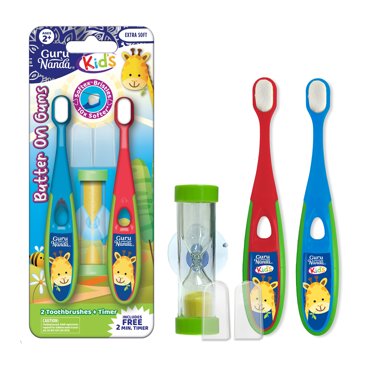 Dr. Fresh Children's Multi-Brush Small Toothbrushes, Extra Soft Bristle ...