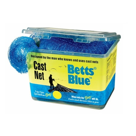 Betts Bluee Mono Cast Net 8' 1/2" Mesh, 15B-8 - Walmart.com