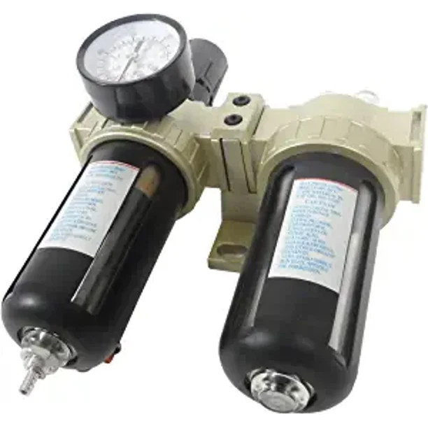 Professional Grade Air Line Filter Regulator and Lubricator (Up to 150 ...
