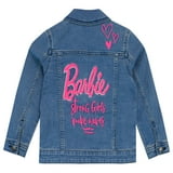 Barbie Girls Long Sleeve Jean Jacket Sizes 5-12 - Walmart.com