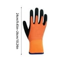 Anti Slip Grip Freezer Gloves with Insulated Warm Liner Thermal Work ...