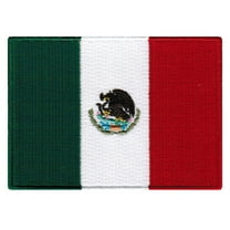 Anley Tactical Mexico Flag Embroidered Patches (2 Pack) - 2"x 3 ...