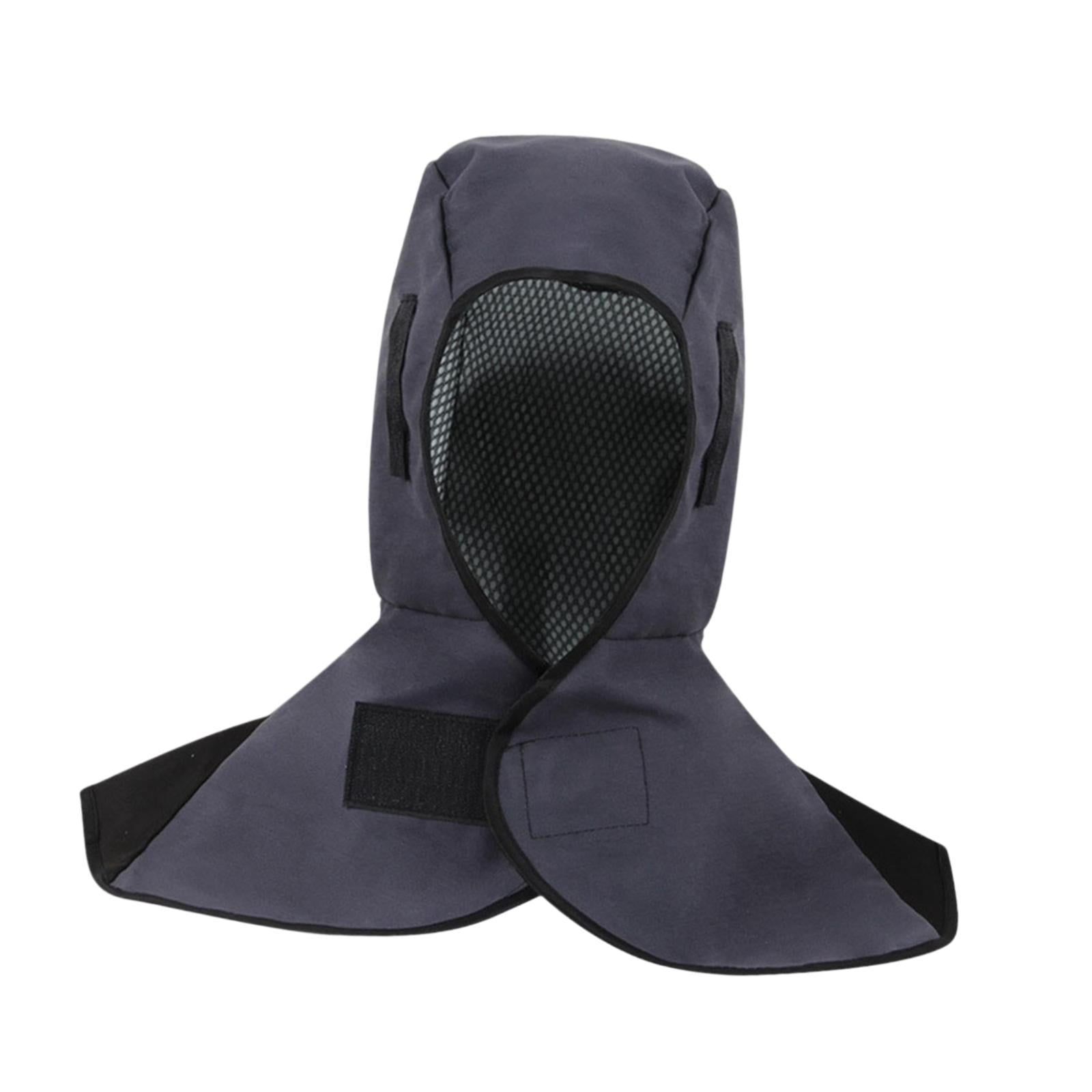 Capucha de soldadura ignífuga, gorro ignífugo con protector de cuello ...