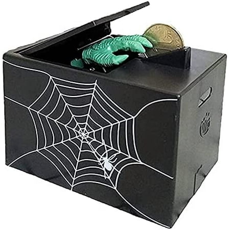 Stealing Money Piggy Bank,Automatic Gho t Hand Coin Bank with Voice ...