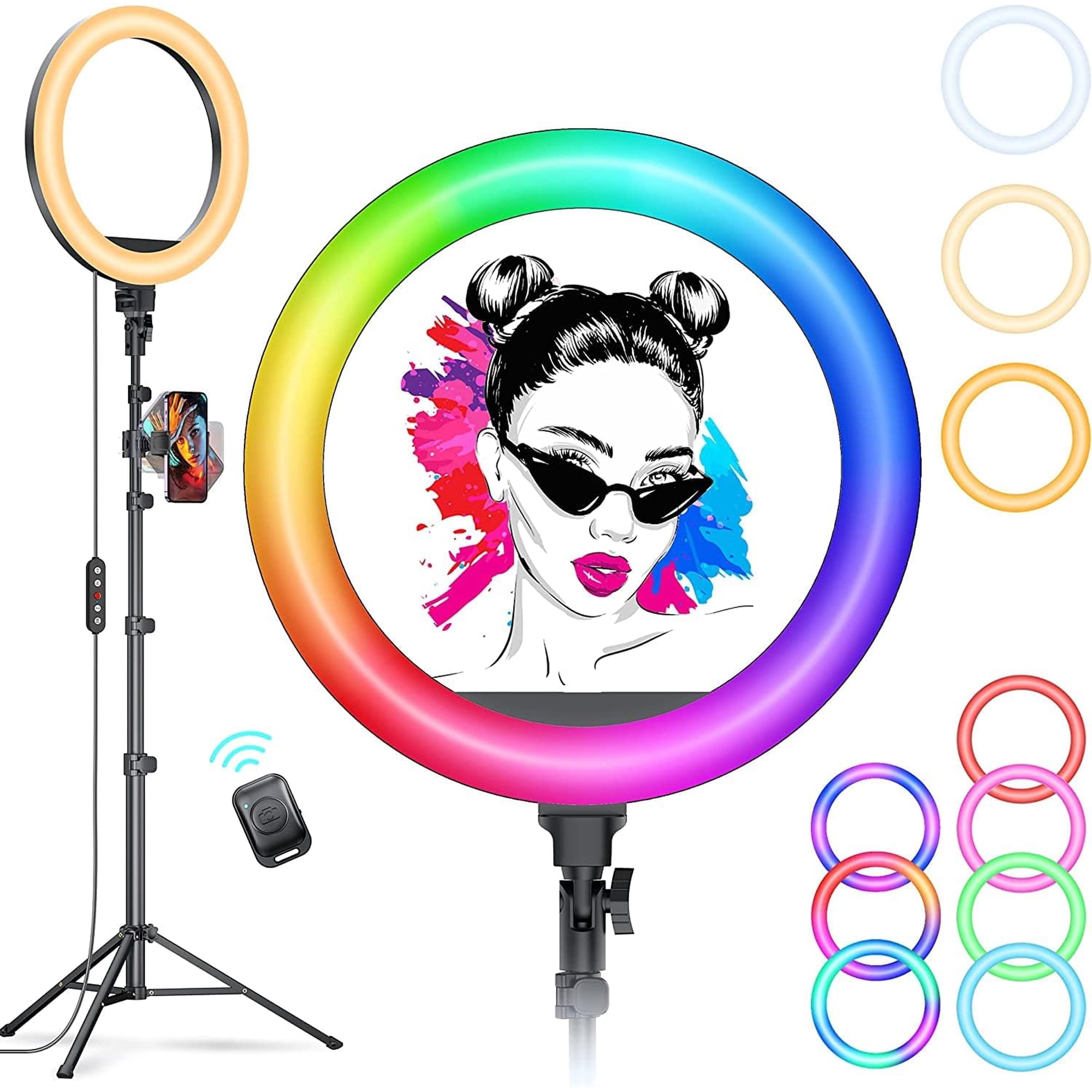 Click here for Unbranded 10.2 Selfie Ring Light With 65 Adjustabl... prices