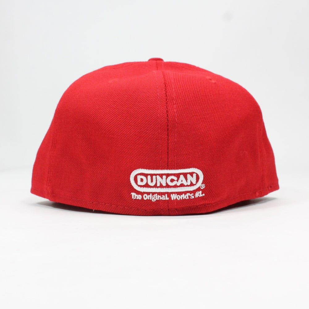 Duncan Yo-Yo Logo Fitted Baseball Cap - New Era Hat with Duncan Logo on ...