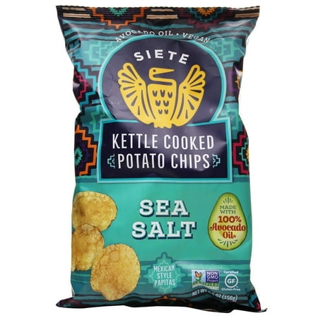 Siete - Kettle Cooked Potato Chips Sea Salt - 5.5 oz. - Walmart.ca