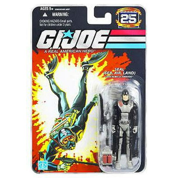 GI Joe 25th Anniversary Wave 6 Lt. Torpedo Action Figure - Walmart.com ...