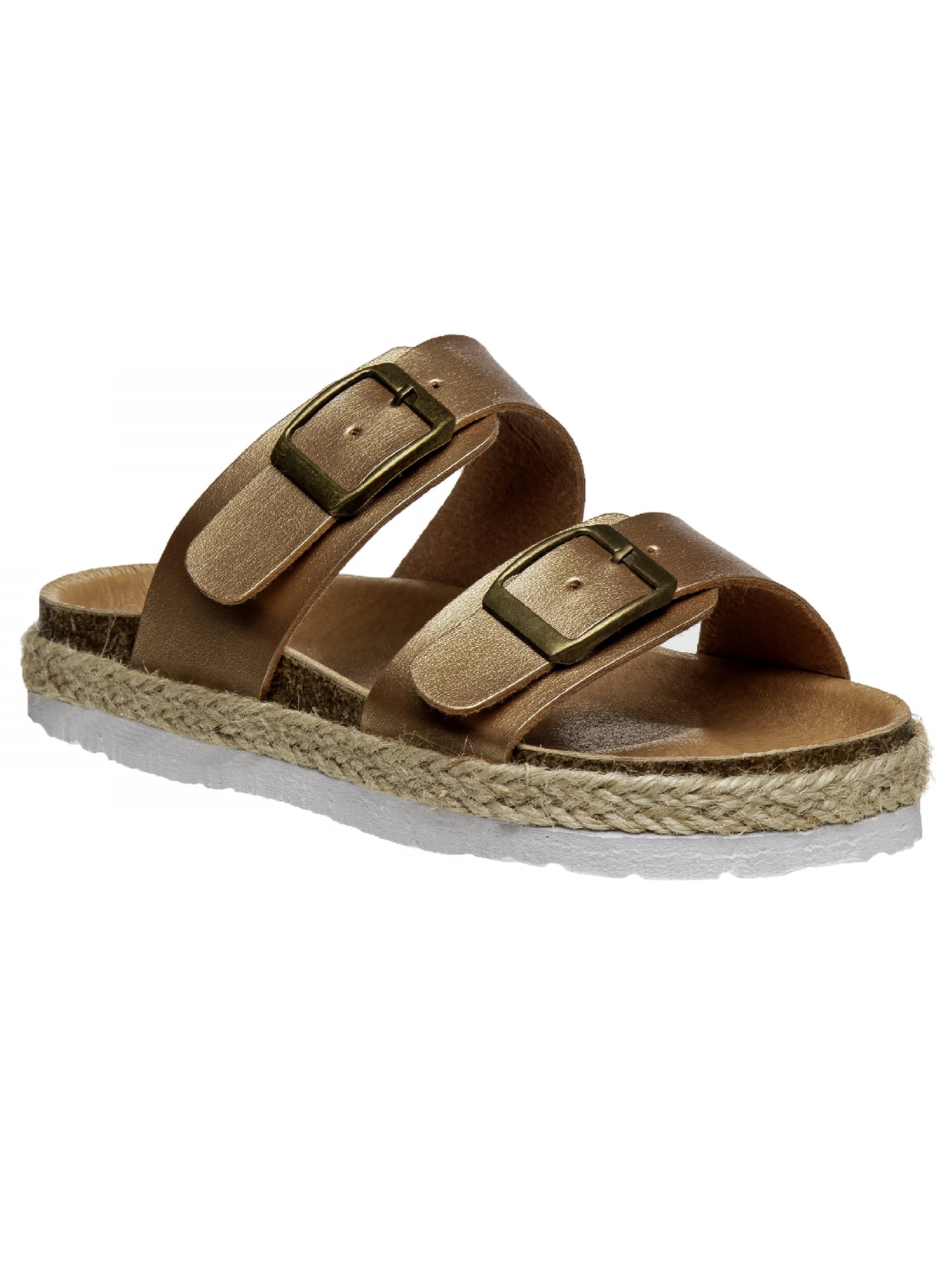 Kensie Girl Footbed Sandal with +Comfort - Walmart.com