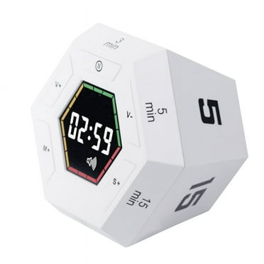 flameer Pomodoro Timer Hexagon Timer for Meetings Office Meeting Blue - Walmart.com