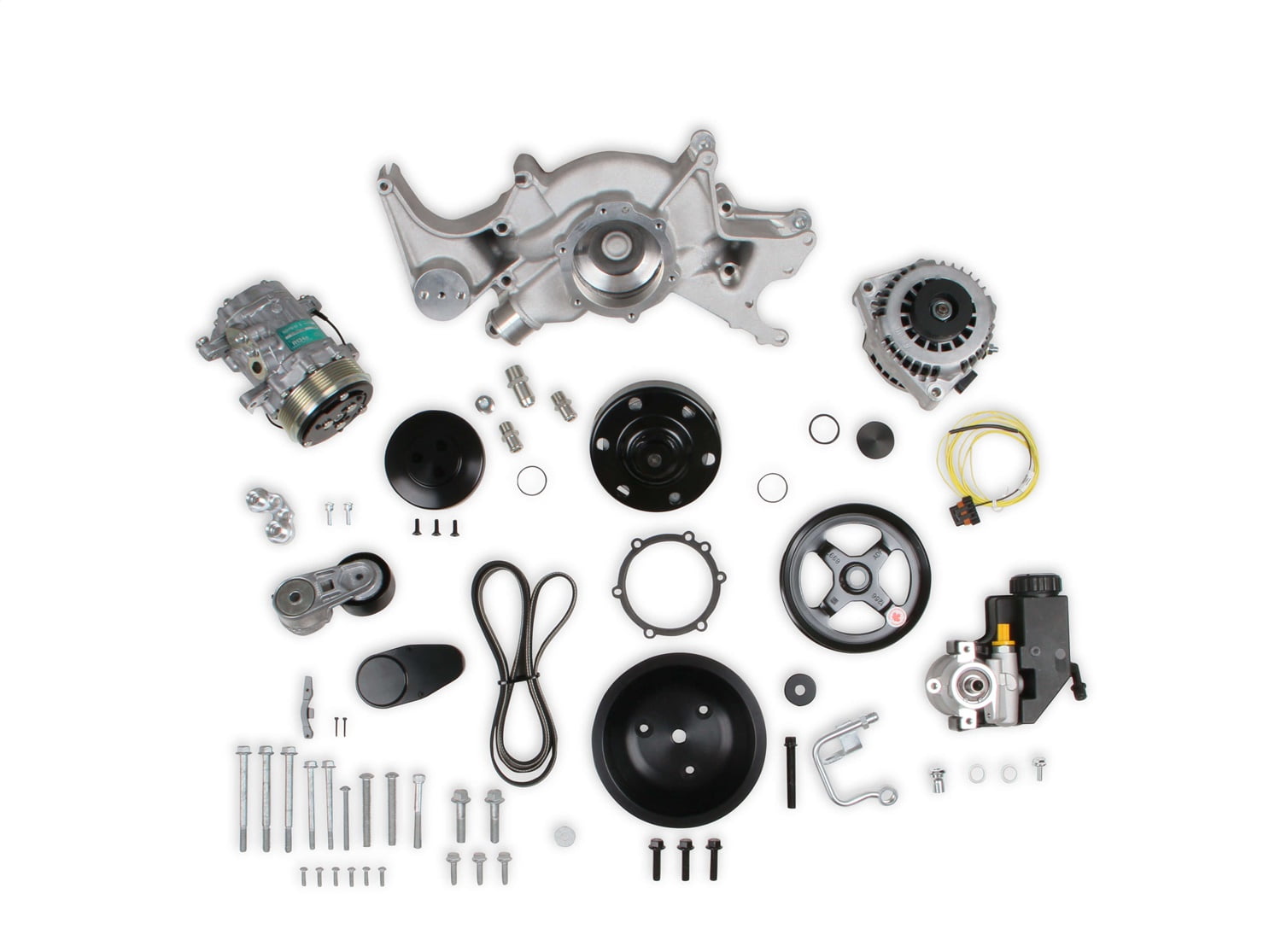 Holley Mid-Mount Complete Accessory Drive System - Walmart.com