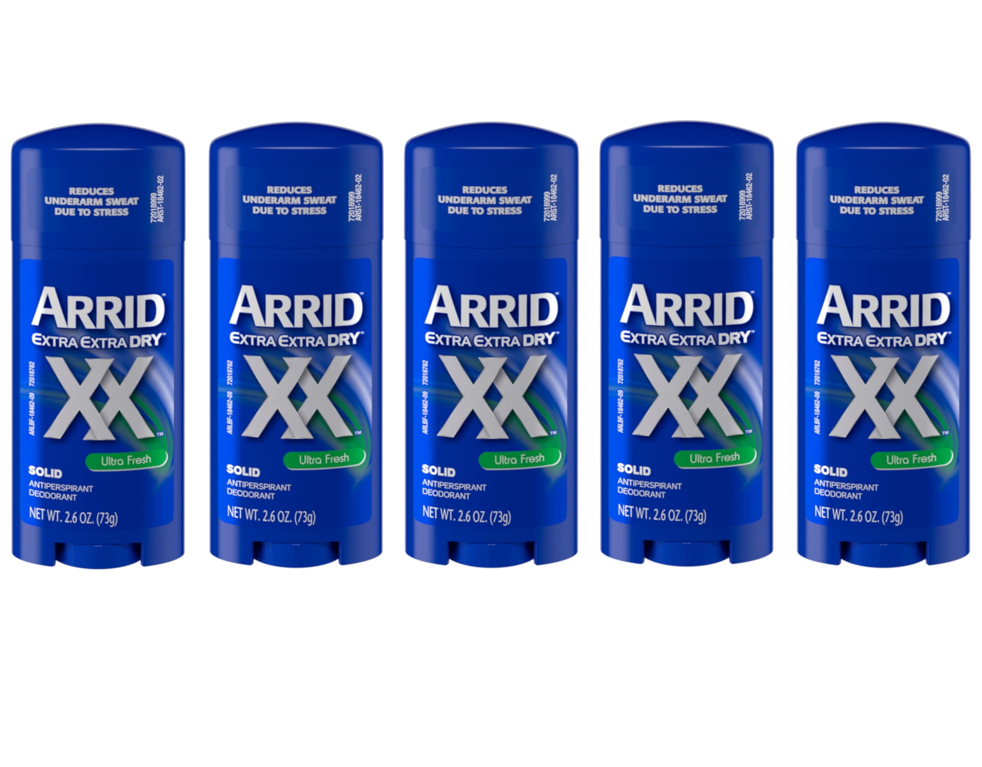 5 Pack - ARRID XX Anti-Perspirant Deodorant Solid Ultra Fresh 2.70 oz ...