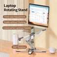 Adjustable Laptop Stand With 360 Degree Rotation Base Carbon Steel ...