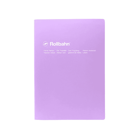 Delfonics Rollbahn Note Notebook: 5-1/2 in. x 7 in. (Light Purple) B6 ...