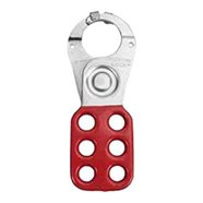 Master Lock Steel Lockout Hasp, Steel/Vinyl, 2 3/8", Red - Walmart.com