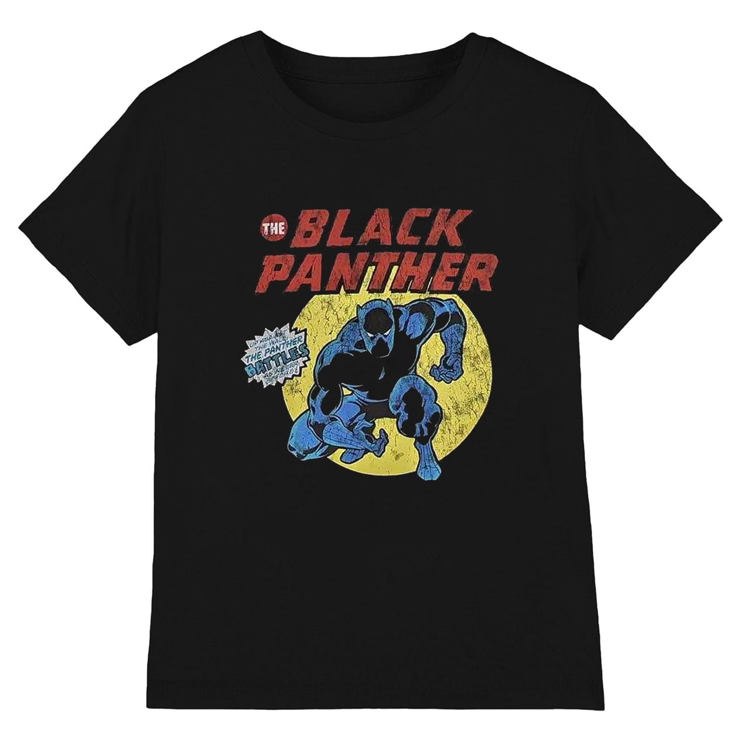 Click here for Black Panther Adult Retro T-Shirt Xxl prices