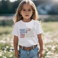 Byoo Tween Girls T Shirt Patriotic Flag Graphic Short Sleeve 4th of ...