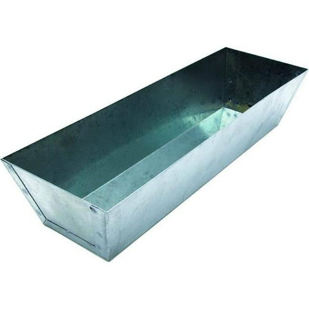12 in. Galvanized Mud Pan - Walmart.com