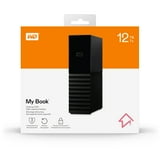 WD 12TB My Book Desktop External HDD - Storage Backup Disk with ...