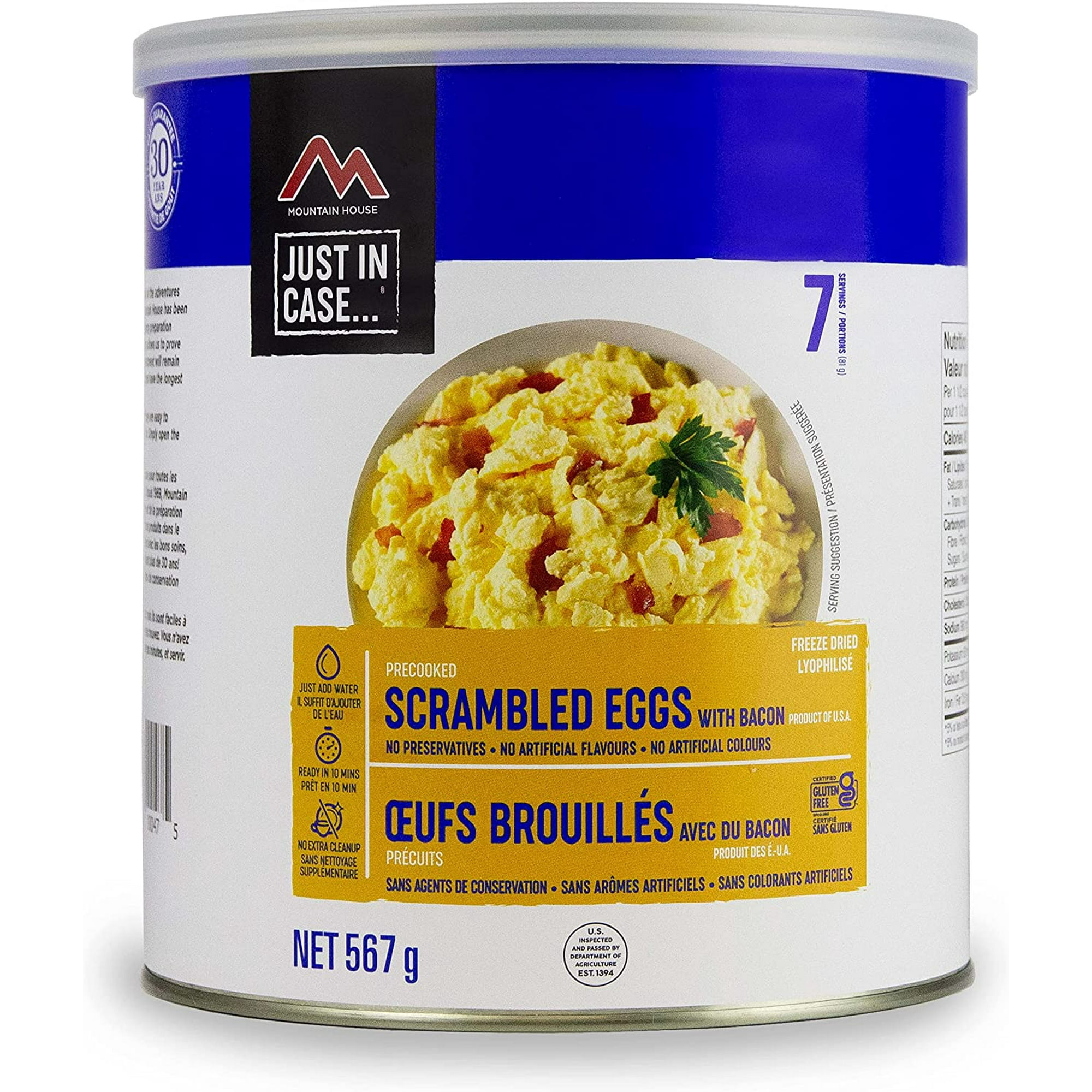 Click here for Mountain House Scrambled Eggs With Bacon (6 Cans)... prices