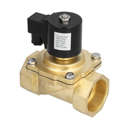 Electric Magnetic Valves, 50mm Diameter Solenoid Valve 0-1.0MPa 2W41 ...