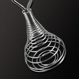 Stainless Steel Spring Coil Whisk Wire Whip Cream Egg Beater Gravy ...