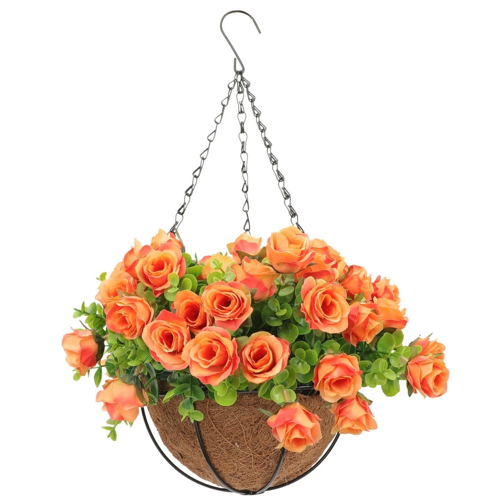 Click here for Generic Artificial Flowers In Hanging Basket Hangi... prices