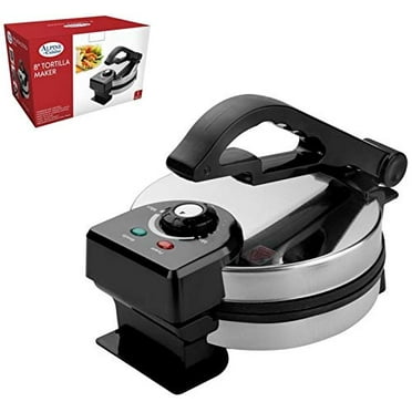 Revel Tortilla Roti Flat Bread Maker with 110-volt Temperature Control ...