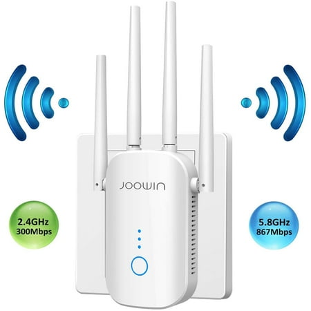 WiFi Range Extender WiFi Extender Booster Dual Band AC1200 2.4G/5.8G ...