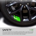 6 count Stickers, Reflective Wheel Rim Stripe , Universal Decal, Rims ...