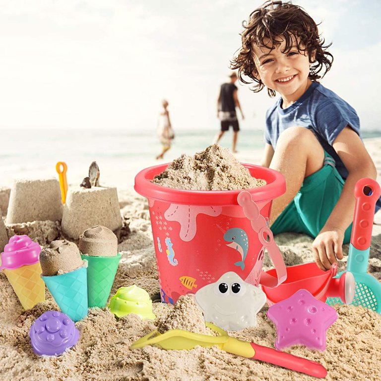 Beach Sensory Bucket Toy Beach Stuff Of Toddler Beach Toys