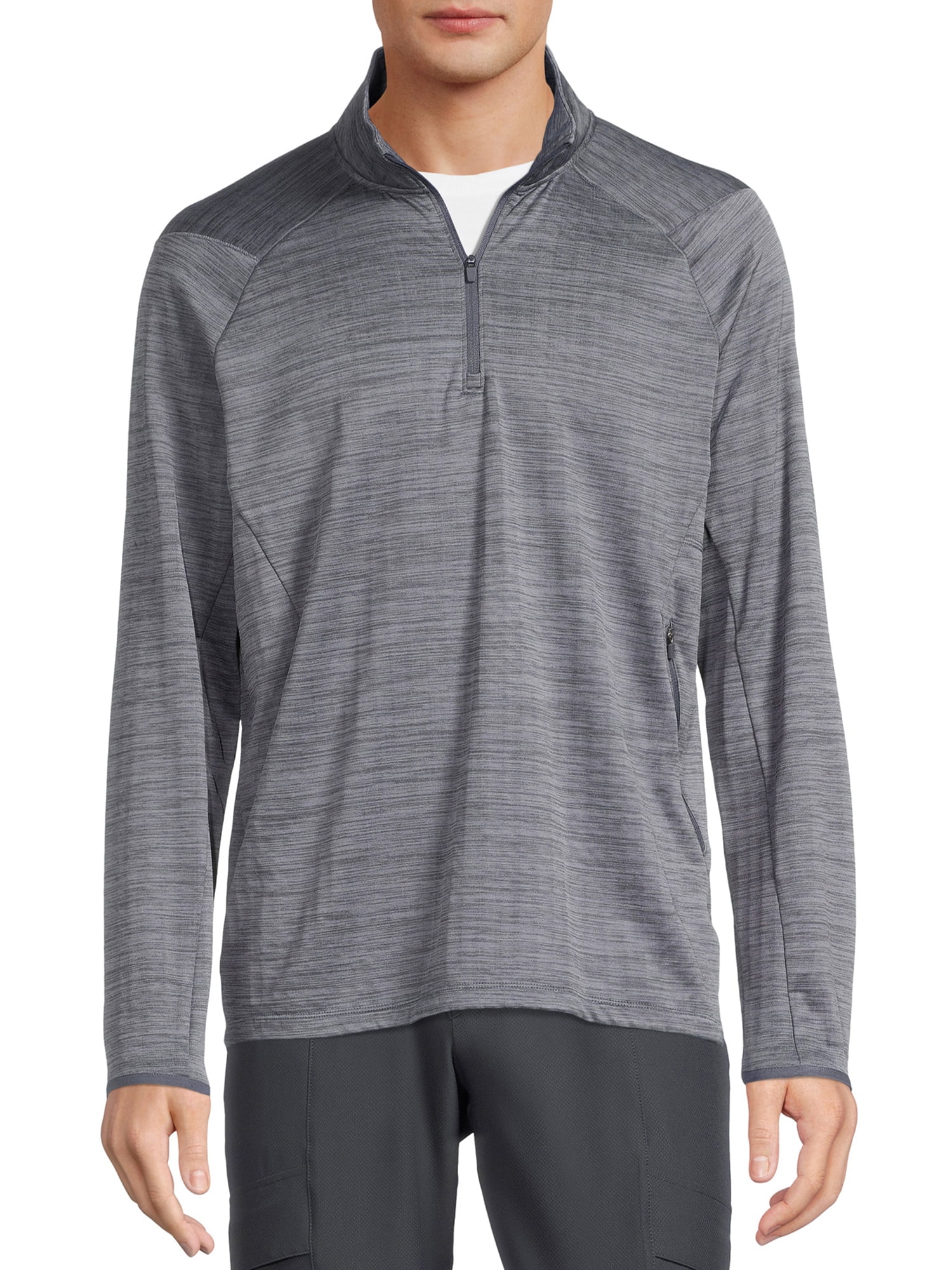 Russell Men's and Big Men's Active Quarter Zip Pullover, Sizes up to ...