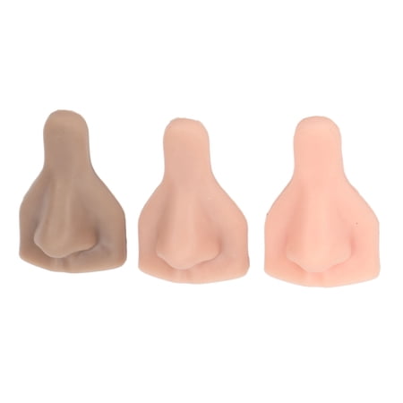 Suture Practicing Nose Model, 3D Soft Silicone Nose Model Reusable ...