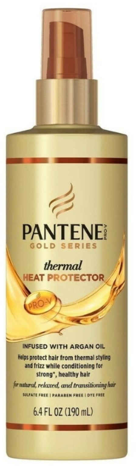 Pantene Gold Series Thermal Heat Protector 6.4 oz (Pack of 2) - Walmart.com