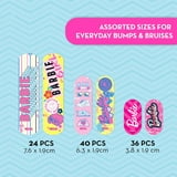 Smart Care Latex-Free Barbie Bandages Variety Pack Assorted Sizes, 100 ...