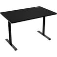 Arozzi Arena Leggero Gaming Desk with Full Surface Mousepad - Black ...