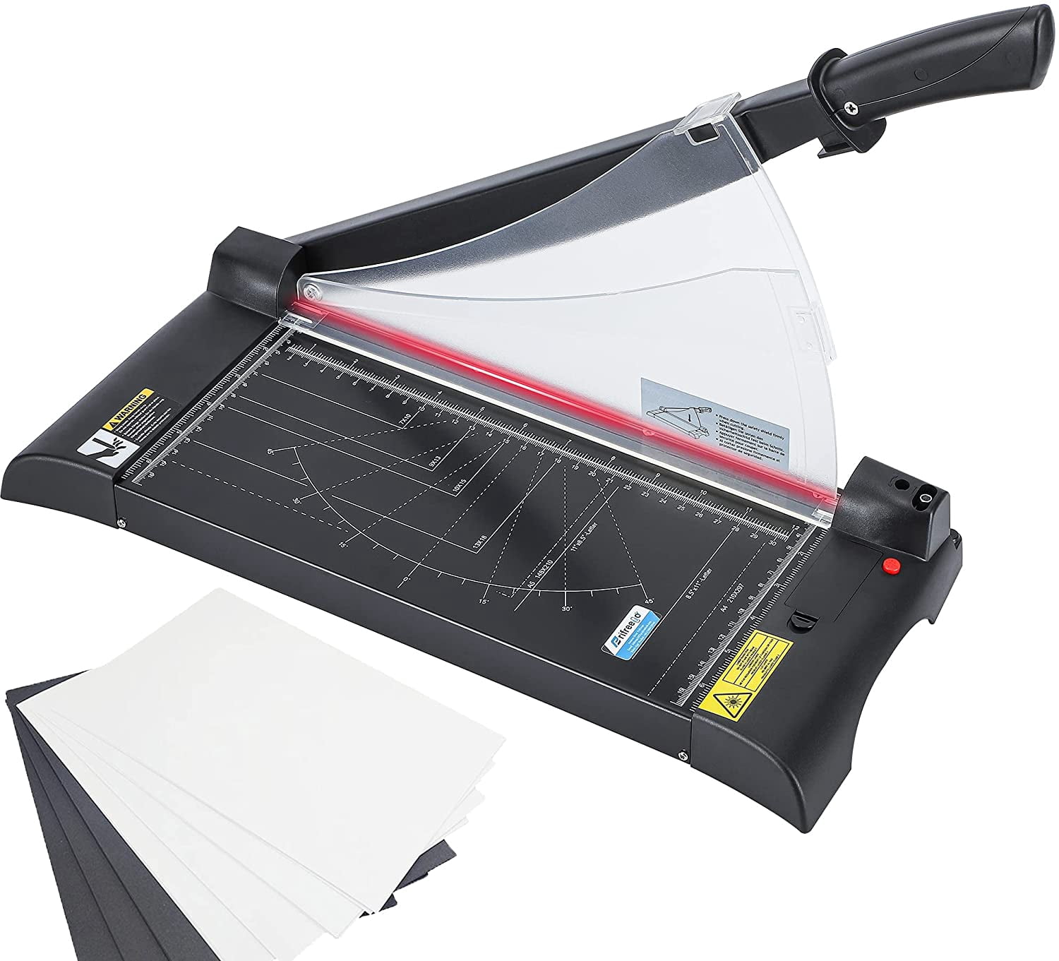 Frifreego 12 inch Paper Cutter High Accurate A4 Paper Trimmer Infrared ...