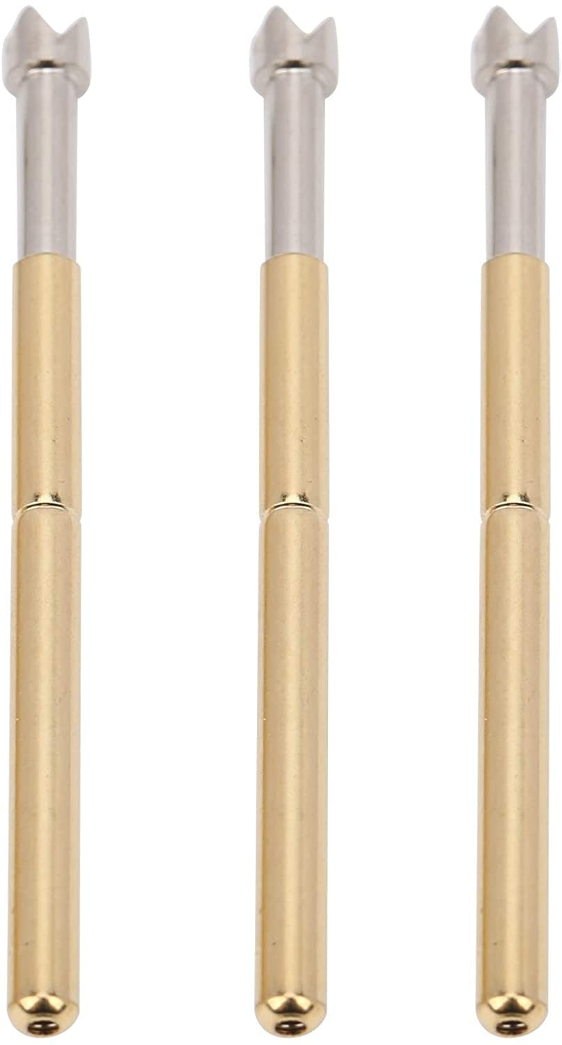 100Pcs P125-Q Spring Test Probe Contact Pins Q-Head Type 4-Claw Head ...