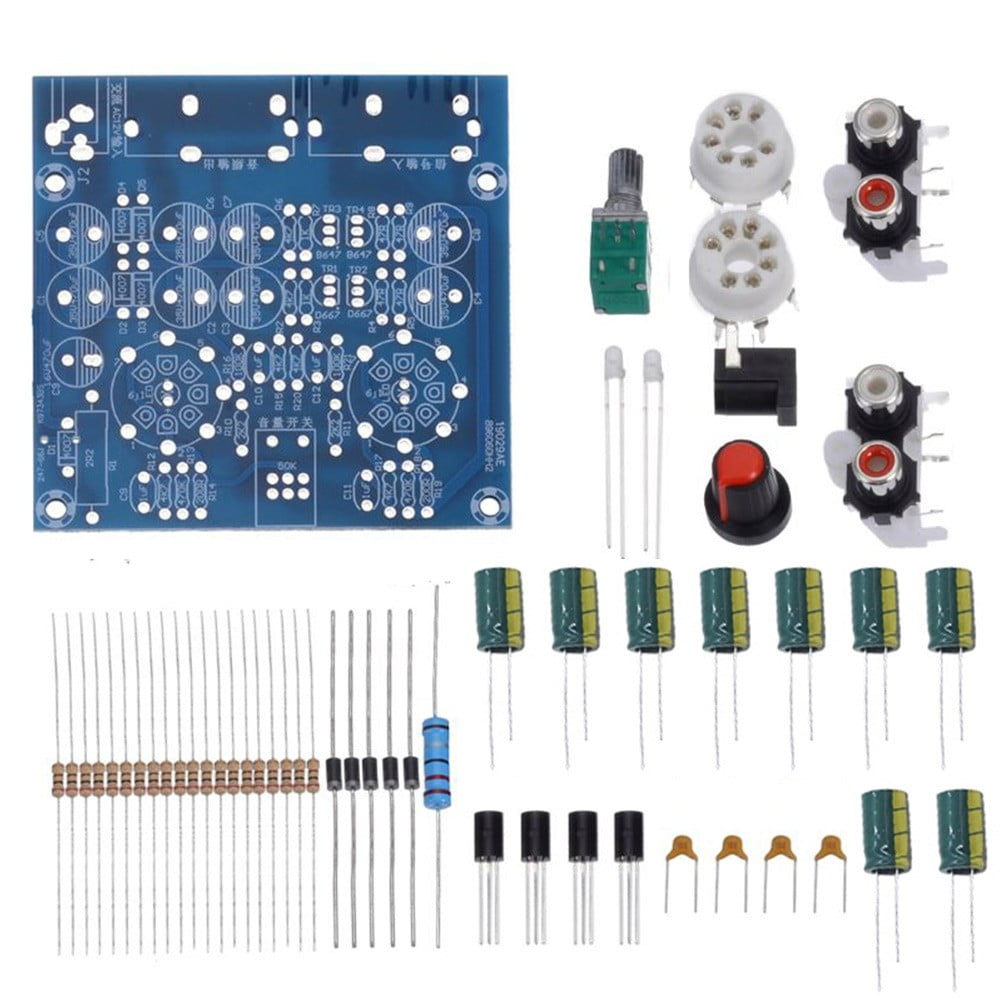Fever Preamplifier Tube 6J1/6J2/6K4DIY Kit Stereo Module Potentiometer ...