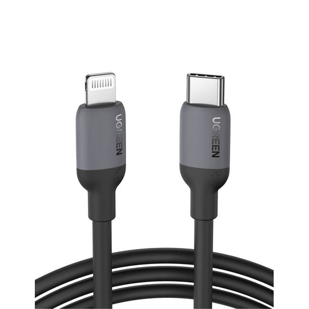 Cable Usb C a Lightning Ugreen Certificación Mfi 1m | Bodega Aurrera en línea
