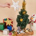 4Pcs 4 Style Plastic Christmas Treetop Star Ornament for Christmas Tree ...