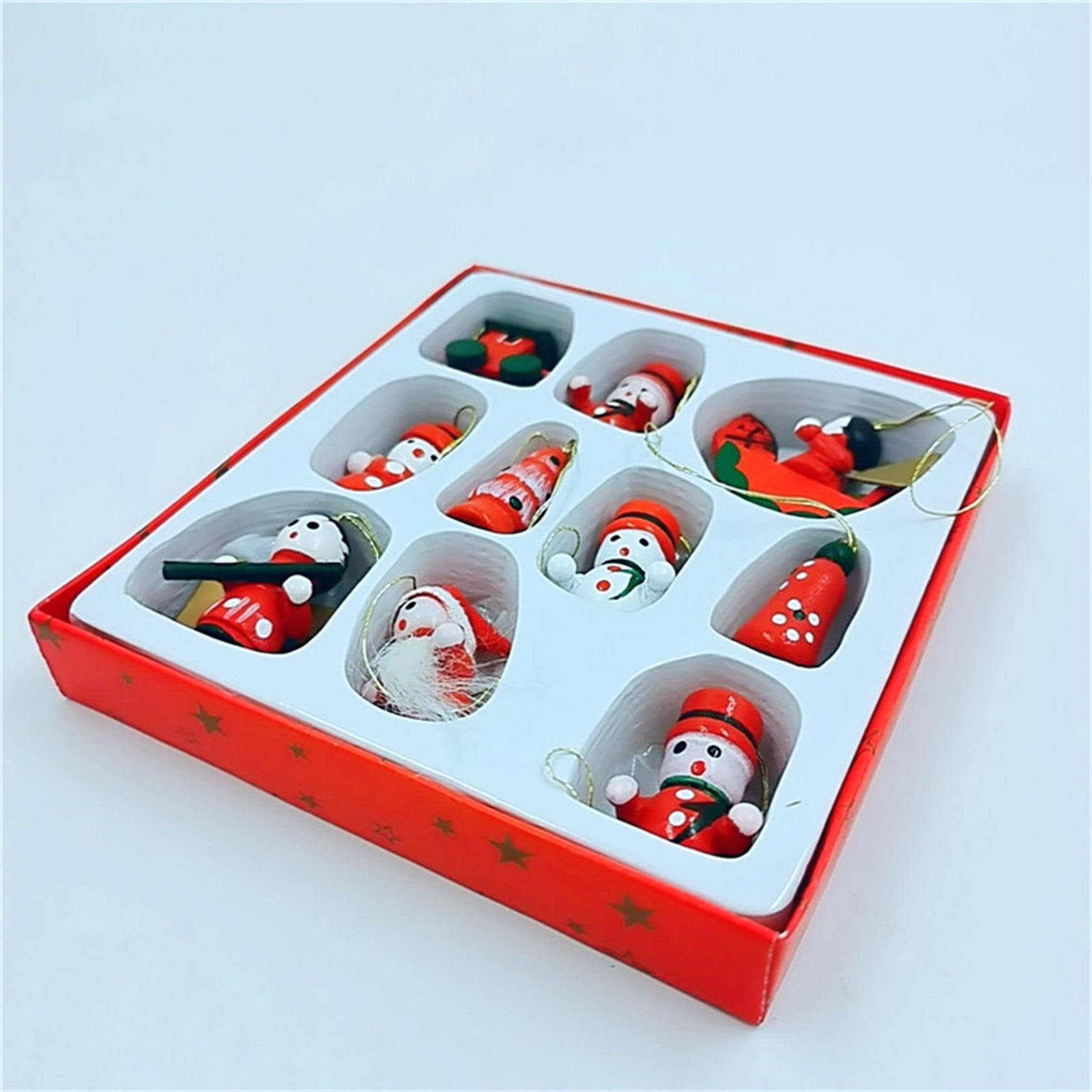 Click here for Egnmcr Hanging Ornaments Wooden Gift Box Pendant C... prices